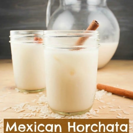 Mexican Horchata ~ Delicious Rice & Cinnamon Drink - Yummy Healthy Easy