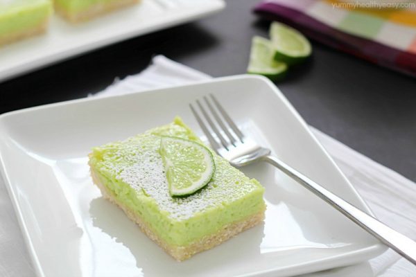 Lime Bars - Yummy Healthy Easy
