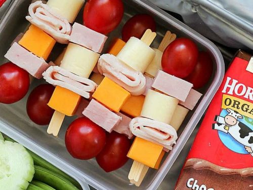 Cheese Cubes On Toothpicks